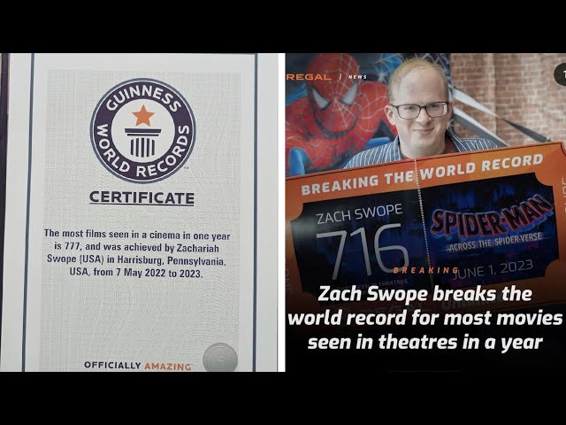 Pennsylvania man sets incredible Guinness World Record for watching 777 ...