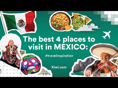 The best 4 places to visit in MEXICO: from the beaches to Mexico City