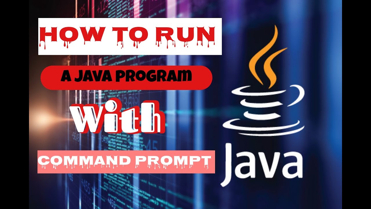 Run java code in command line 2023