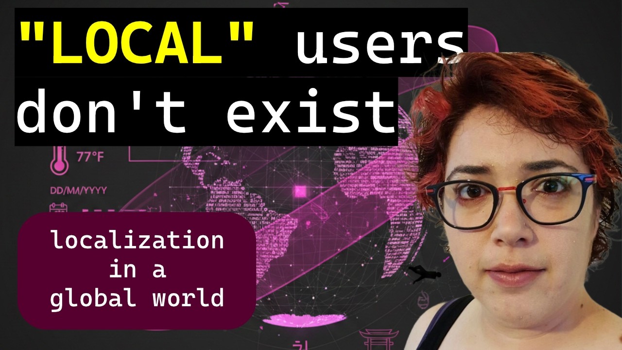 Localization: there is no such thing as a 