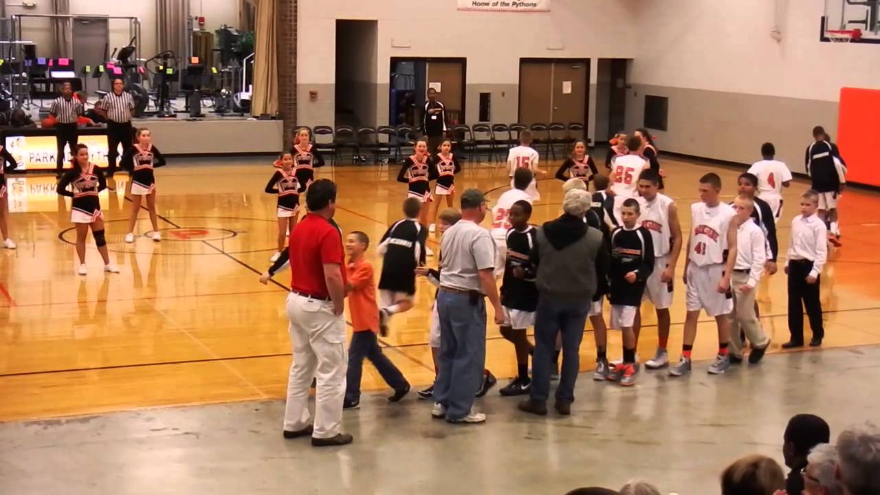 PJHS Basketball. Veterans, We Thank You