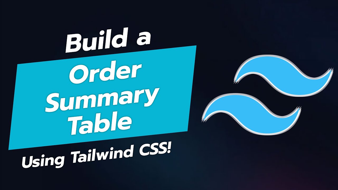 BUILD AN ORDER SUMMARY TABLE UI COMPONENT WITH TAILWIND CSS! 🛒📊