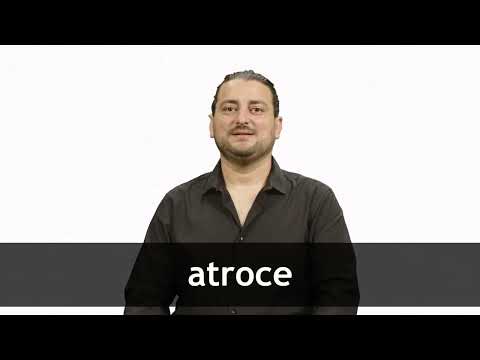 English Translation of “ATROCE” | Collins French-English Dictionary
