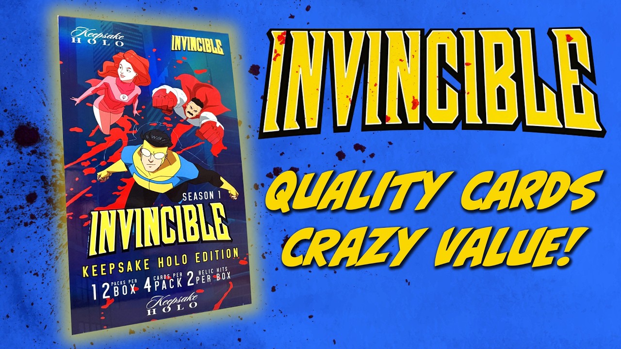 2025 Keepsake Invincible Season 1 Holo Edition Hobby Box Break | Boutique card maker review!