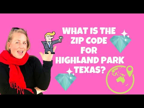 What is the Zip Code for Highland Park Texas?