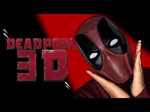 🪖 DEADPOOL Helmet in PARTS AND MAGNETS・ STL File for 3D printing・Cults