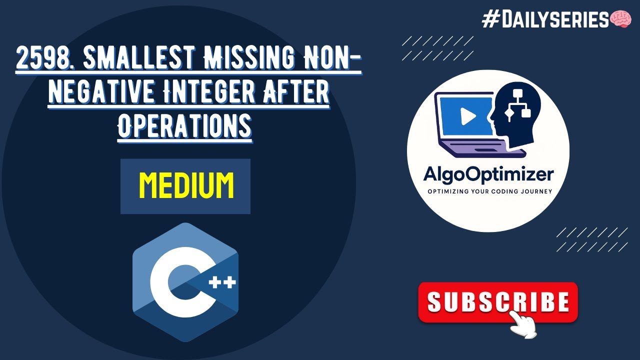 2598. Smallest Missing Non-negative Integer After Operations | Easy Intuition + Code