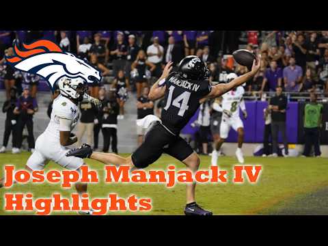 Joseph Manjack IV 2026 NFL Mock Draft Profile — WR | NFL Mock Draft ...