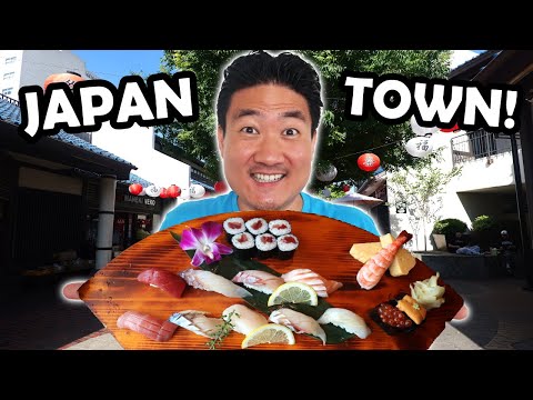 LITTLE TOKYO LA FOOD TOUR! Over 15 Japanese Foods to Try!