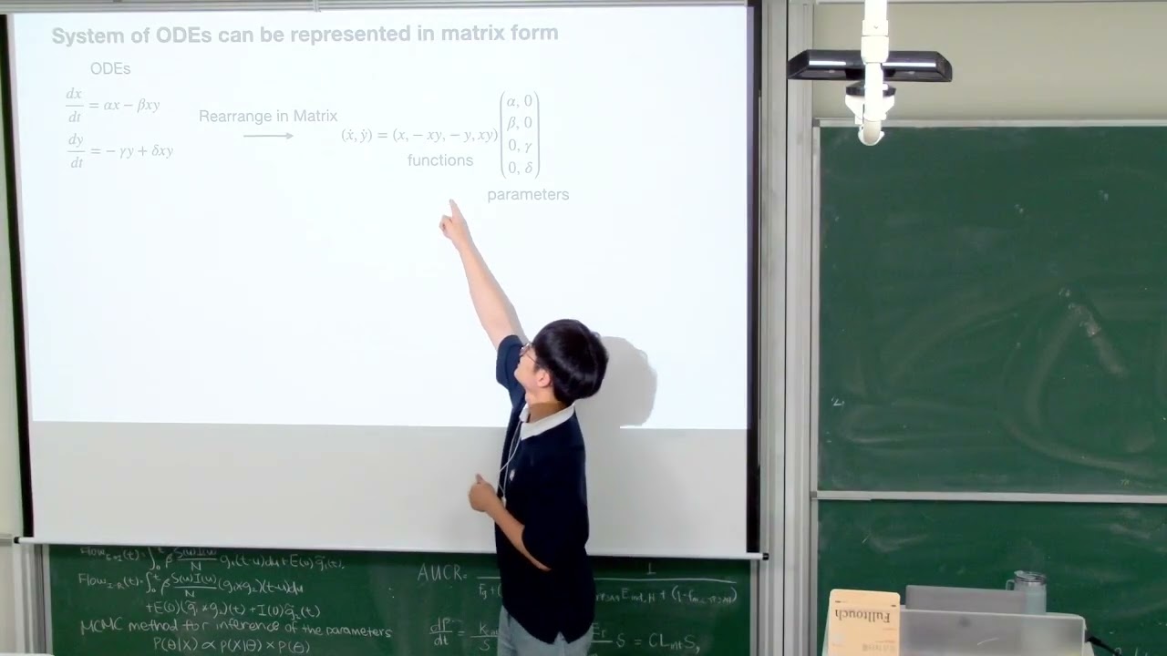 Direct Estimation of Parameters in ODE Models Using WENDy