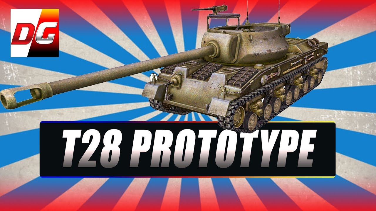 Обзор T28 Prototype ПТ-САУ 8 уровня в World of Tanks
