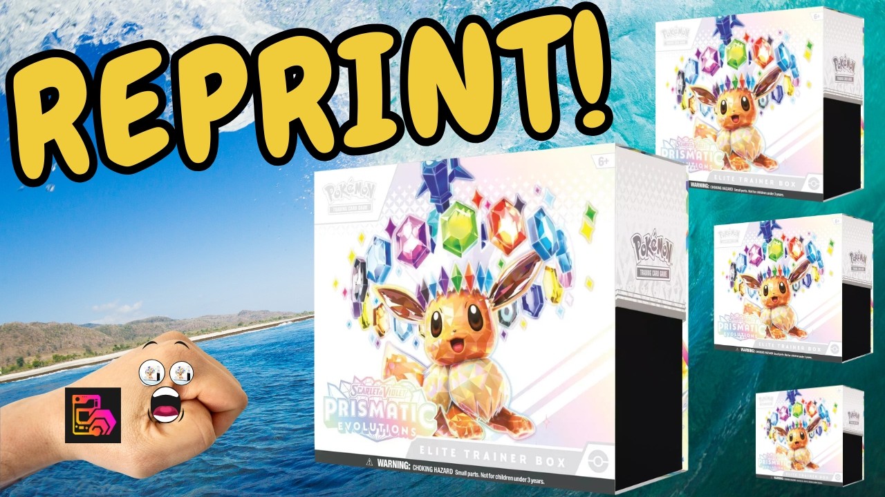 Prismatic Evolutions has been MASSIVELY Reprinted...Again!