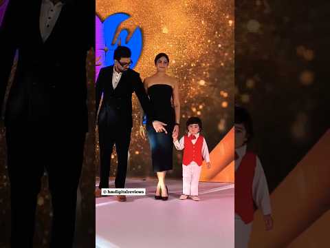 Armaan Malik Kritika Malik came with their cute kid Zaid Malik at an event in Delhi #viralshort