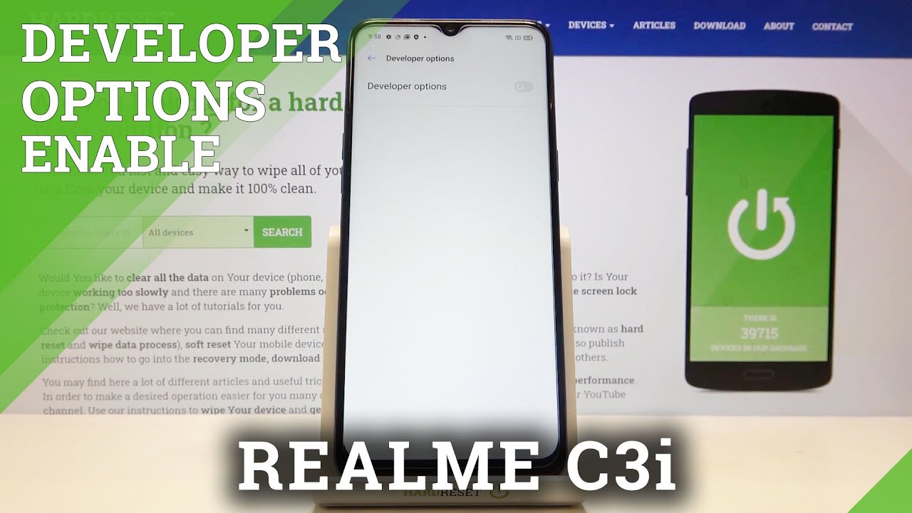 How to Enter Developer Mode on REALME C3i – Open Developer Mode