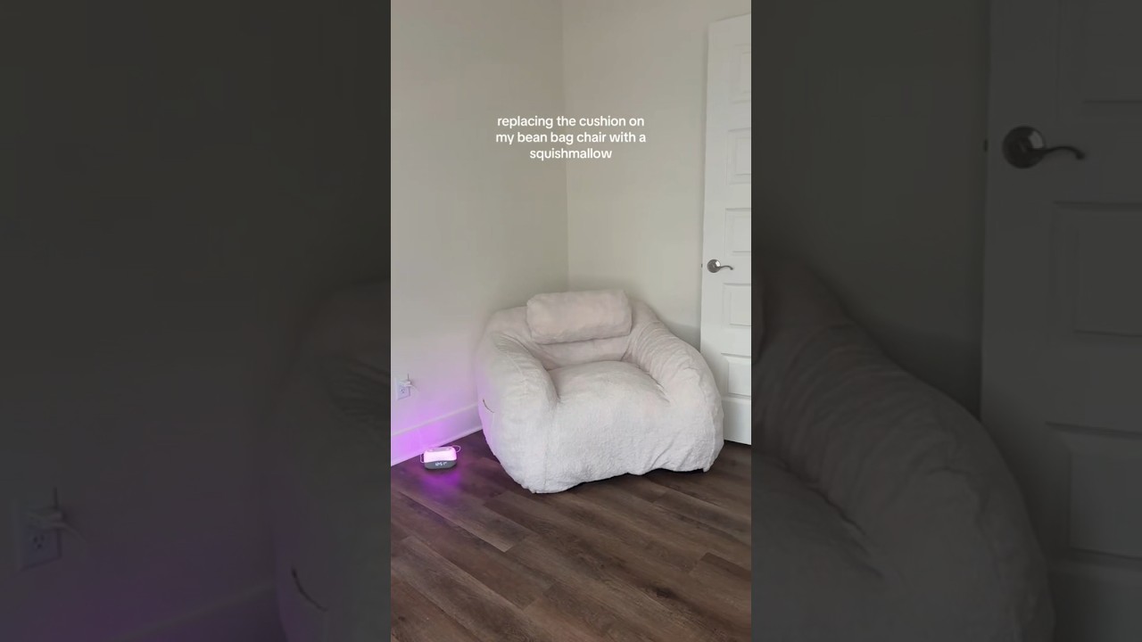 How to create a cozy corner #video #shorts #homedecor #beanbag