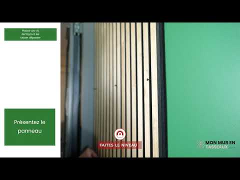 Comment installer nos panneaux directement sur un mur placo ou Béton?