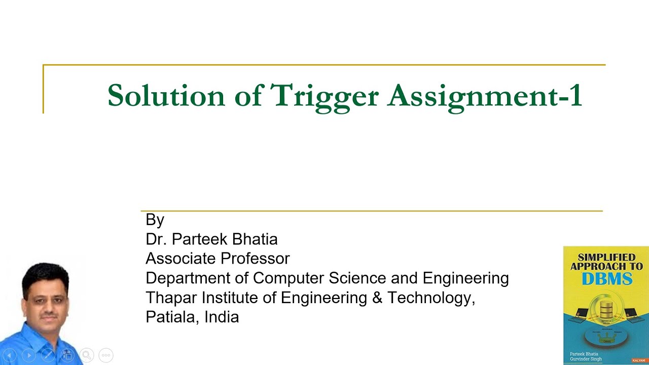 Solution Trigger Assignment-1