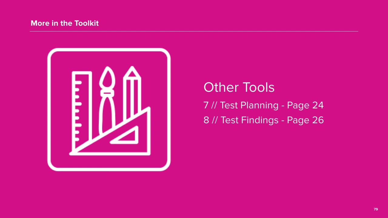 Prototypes and other tools - Human-centred design workshop