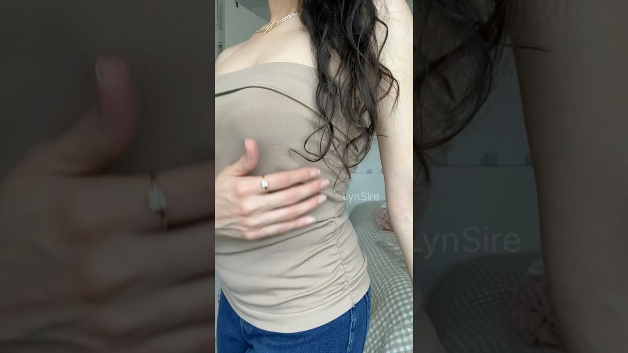 Prueba estas blusas tubo conmigo 🤍 son suaves y cómodos #ropademujer #ropamujer #amazon #petite