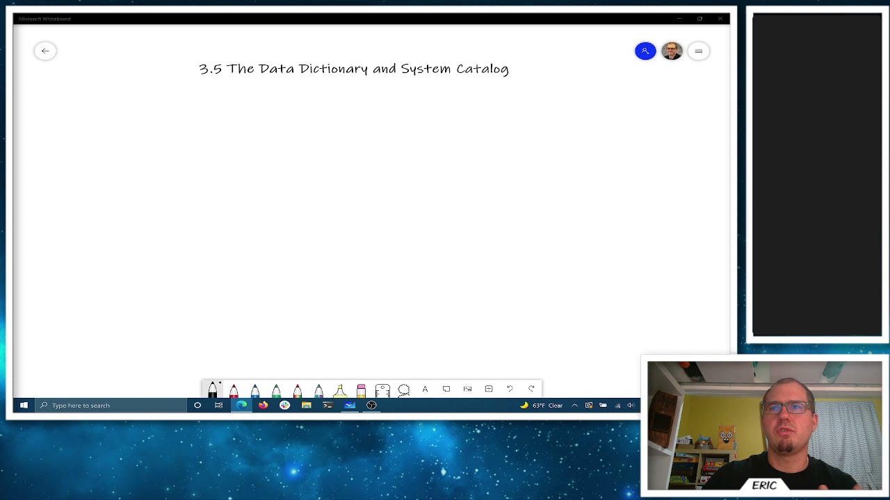 CIS1200 Database Systems - 3.5 The Data Dictionary and System Catalog