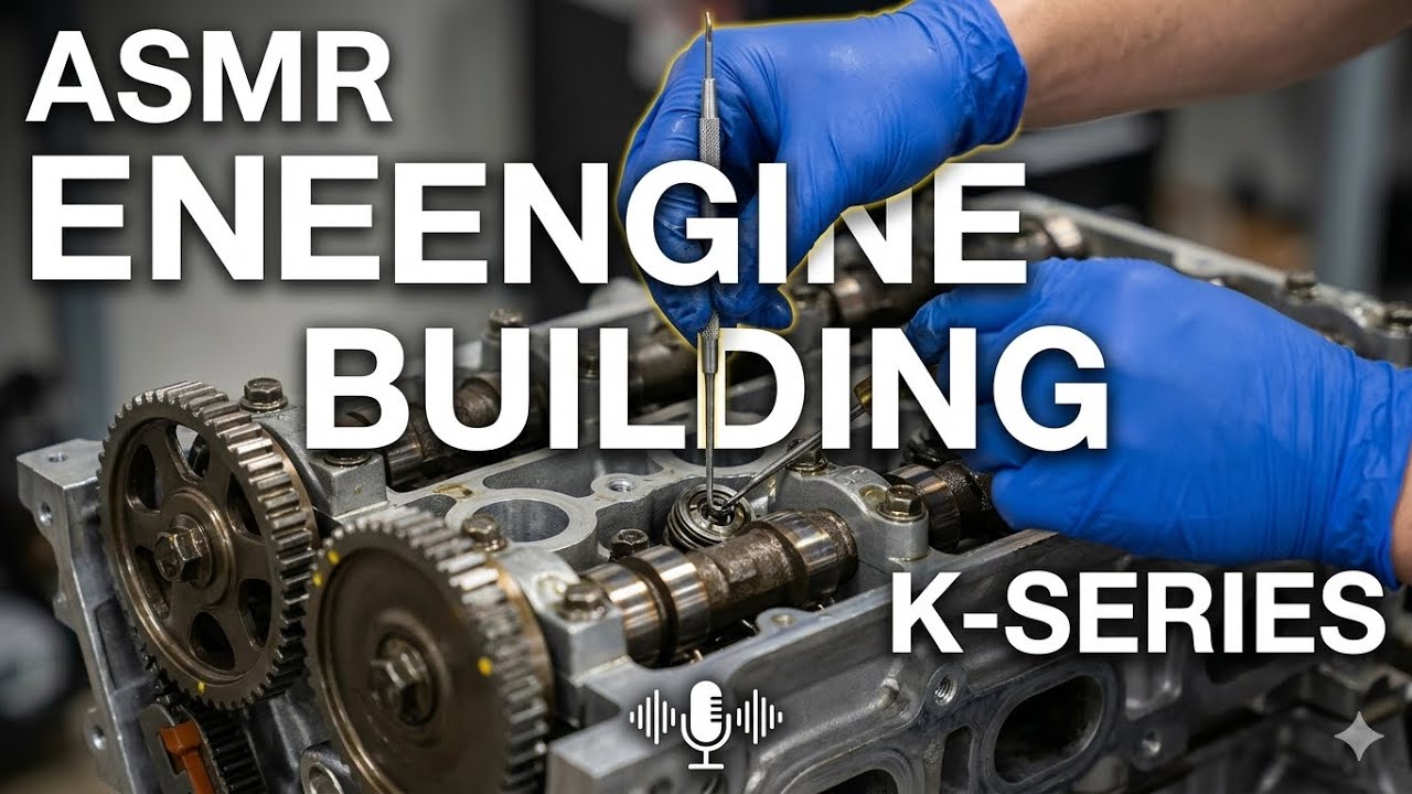 Building a $10,000 Racing Engine From Scratch | ASMR