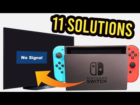 How to Fix a Switch That's Not Showing on TV in Dock Mode | Nintendo Blank Black Screen in TV Mode