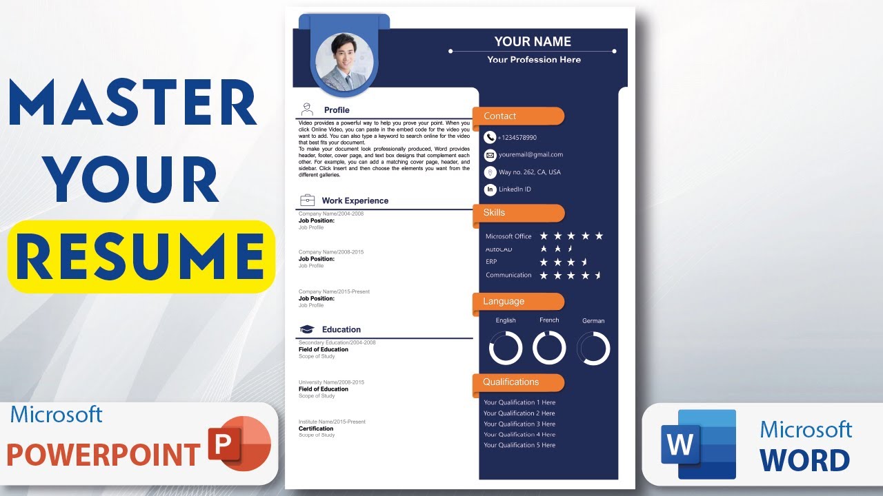 Master Your Resume Game with This FREE Template - MS Word!