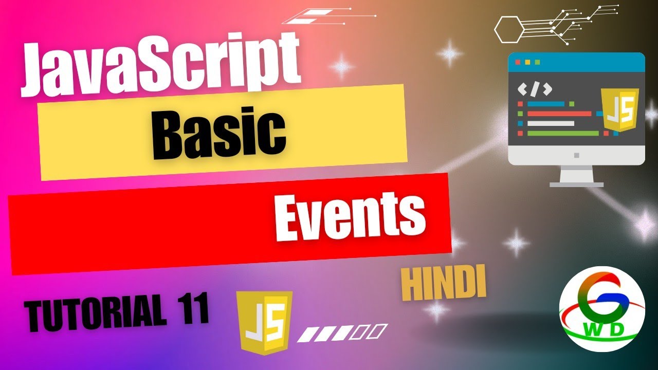 JavaScript Basic Events || Guri Web Developer || JavaScript Tutorials in hindi
