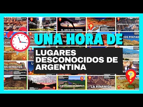1 HORA DE LUGARES DESCONOCIDOS DE ARGENTINA 😍