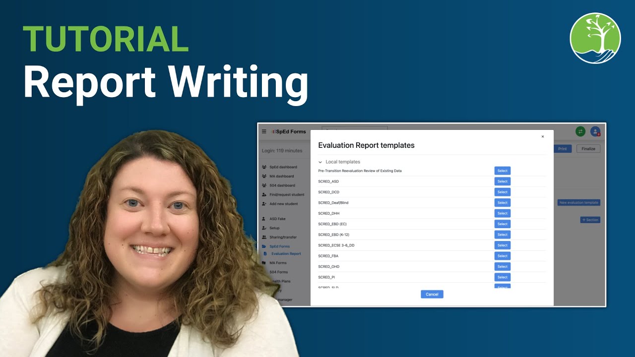 Report Writing (SpEd Tutorial)