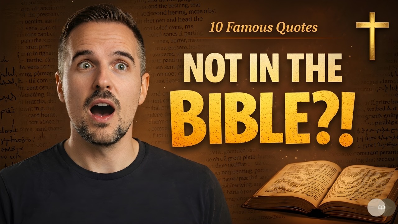 10 Famous Bible Quotes That Aren't Actually in the Bible