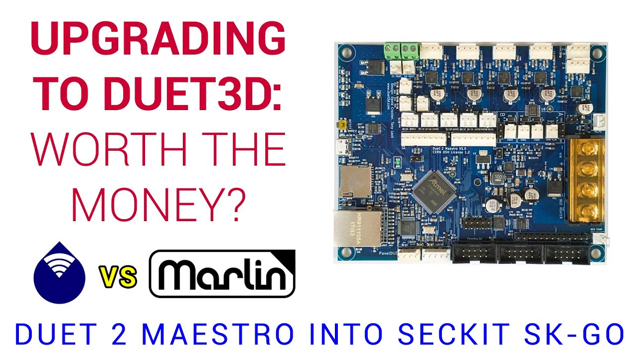 Duet 2 Maestro & Reprap firmware on SK-GO: Guide for a Marlin user