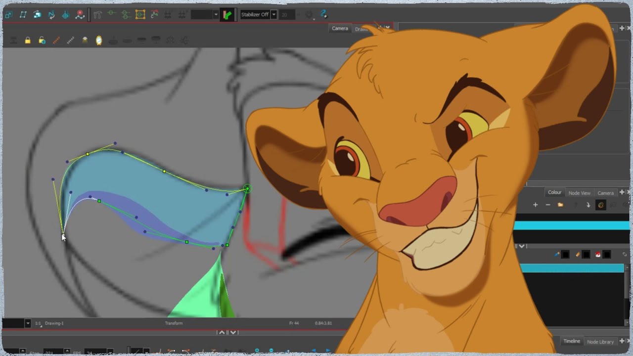Deformer Rig Shadows for Hand-Drawn Characters (Toon Boom)