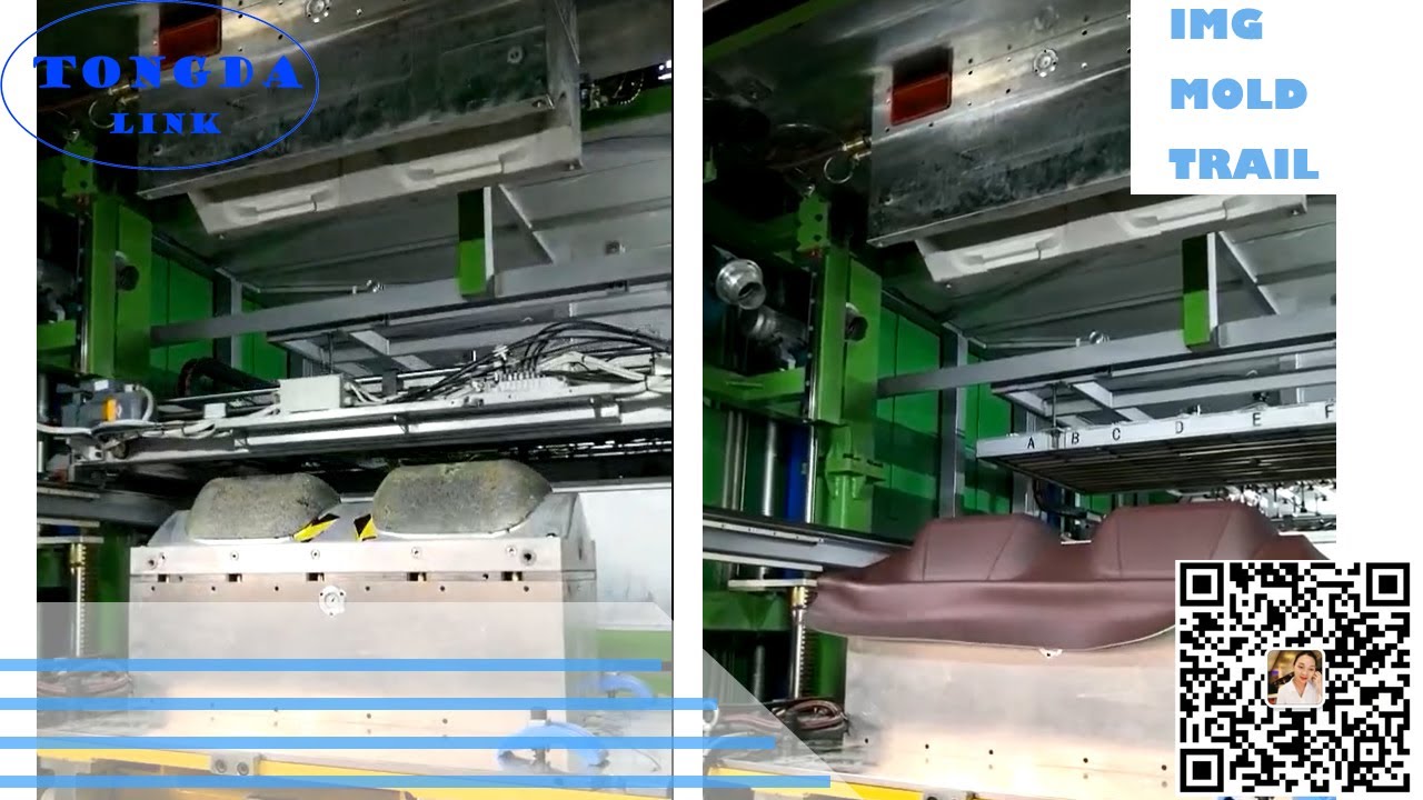 In Mold Graining (IMG) manufacturing to create textured surfaces on automotive interior components