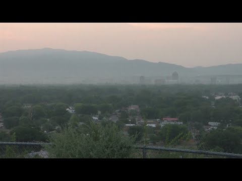 Albuquerque continues to see haze from California wildfires