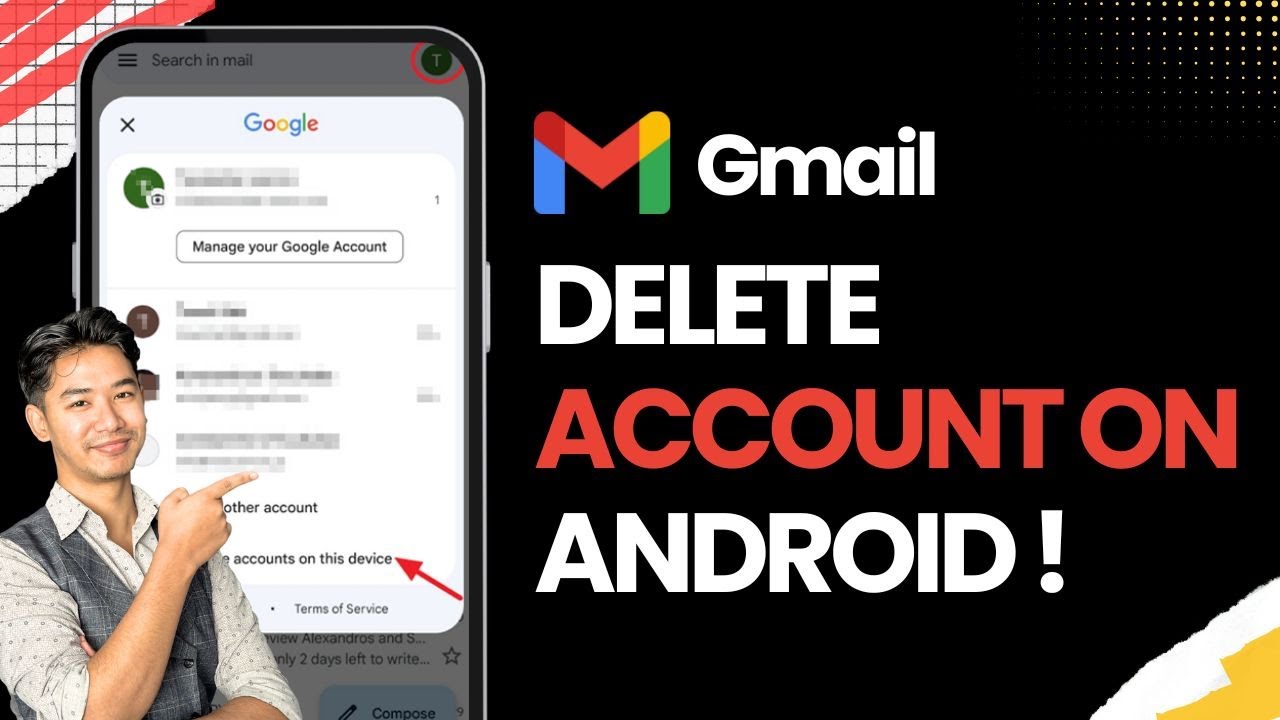 How to Delete Gmail Account on Android Safely !