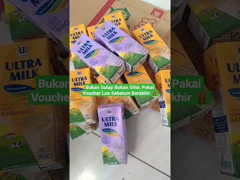 Ultra Milk Taro dan Caramel 200ml Harga Bagus Buruan CO Shoope ‼️