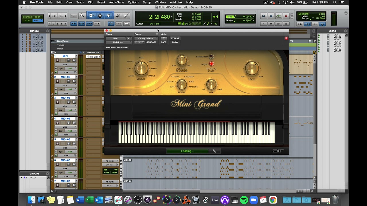 MIDI Orchestration 1  Importing MIDI Files