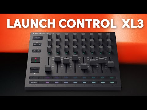 Novation Launch Control XL 3 MIDI Control Surface Overview