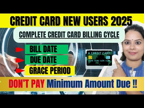 Credit card billing cycle explained - 2025 | How to pay credit card bills| Credit card bill payment