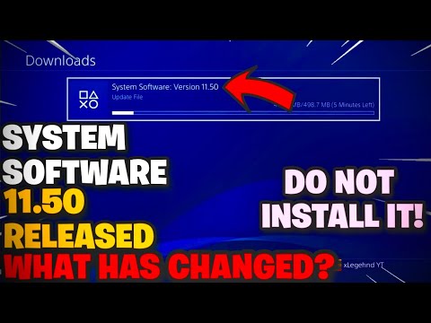 NEW PLAYSTATION 4 SYSTEM SOFTWARE VERSION 11.50 RELEASED! DOWNLOAD IT NOW!