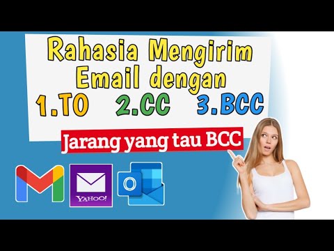 Rahasia mengirim EMAIL pakai BCC - Cara KIRIM EMAIL BCC