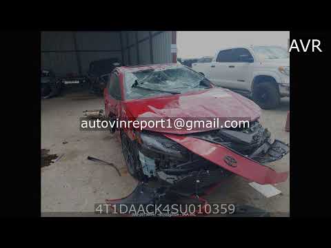 4T1DAACK4SU010359 2025 Toyota Camry, SE