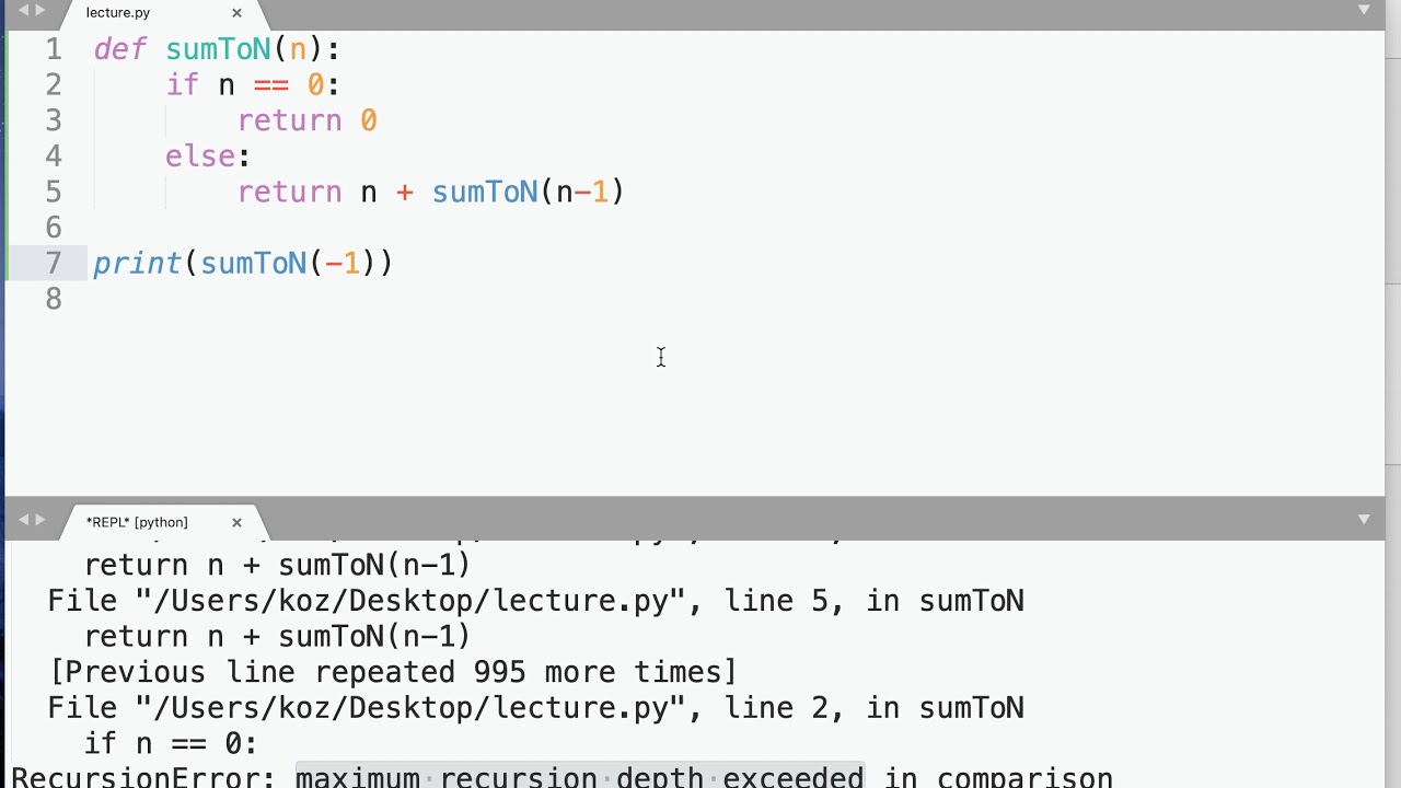 recursion part1 step5 1 stack overflow