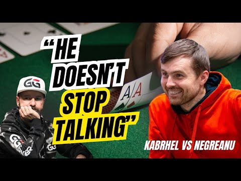 Negreanu Describes Martin Kabrhel's Annoying Speech Play (2025 WSOP)