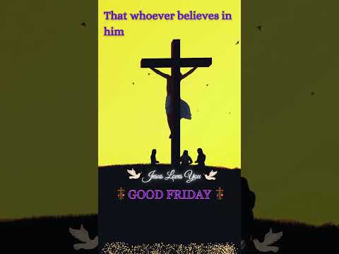 Good Friday Wishes 🌟 Happy Good Friday 2024 ✝️ Good Friday Special Whatsapp Status 🕊️