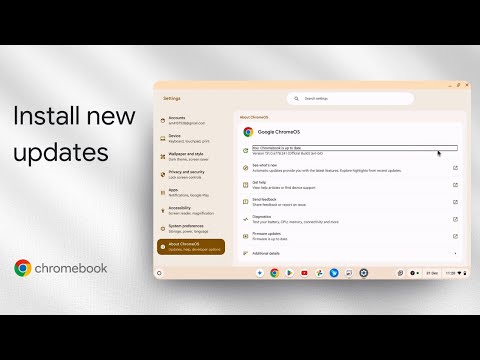 How to Update Google Chrome Browser on Chromebook