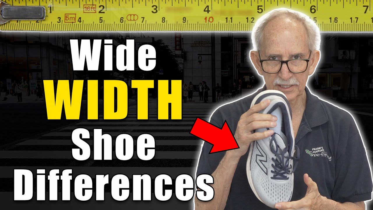 What's The Difference Between Wide-Width Shoes?