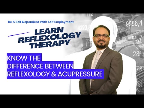 Understand Reflexology is different from acupressure. from Dr. Purushottam Selukar Reflexologist