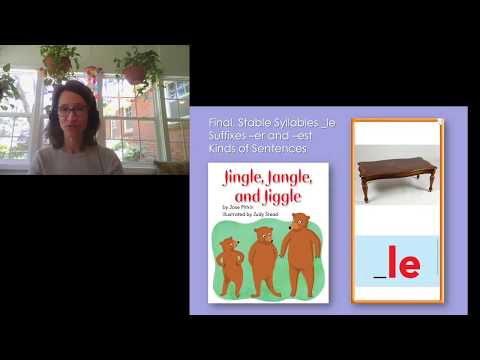 Final Stable Syllables, Suffixes, Types of Sentences, Decodable Reader: Jingle, Jangle, Jiggle